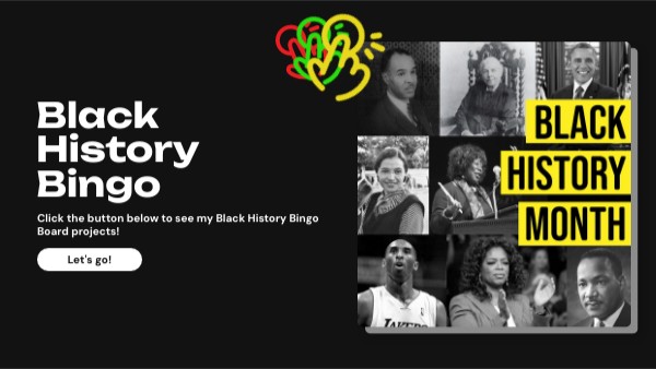 Black History Bingo - World Studies, S.S. 8th | Genially