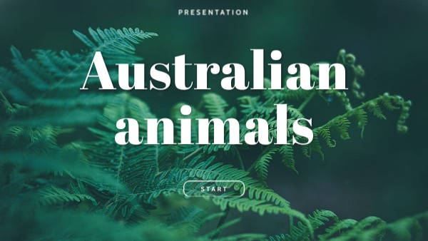 Australian animals | Genially