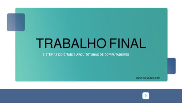 Trabalho final | Genially