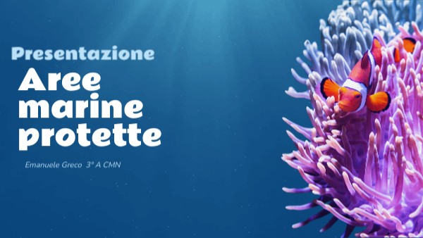 Aree marine protette | Genially