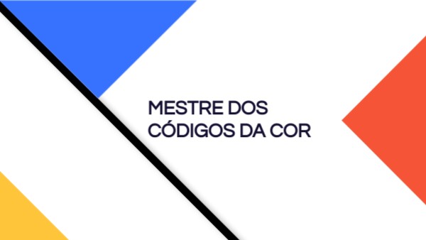 Mestre dos códigos da cor | Genially