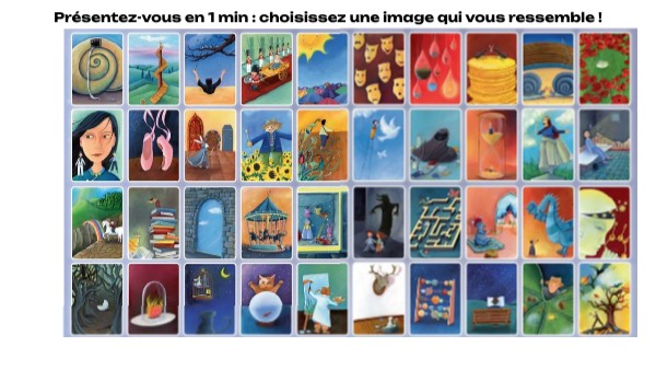 Présentez-vous en 1 min : choisissez une image qui vous ressemble ...