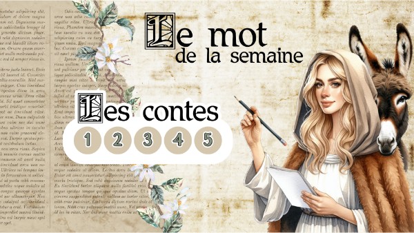 Mot de la semaine P4 | Genially