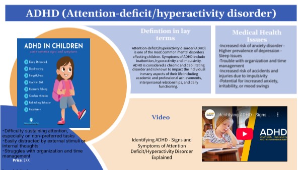 ADHD (Attention-deficit/hyperactivity disorder) | Genially