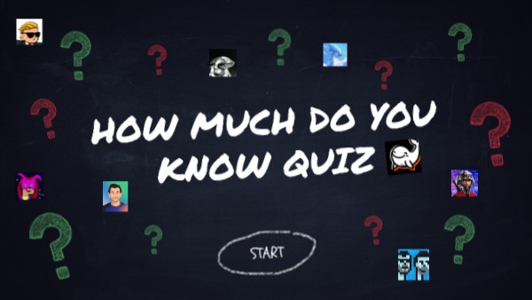 How much do you know quiz | Genially