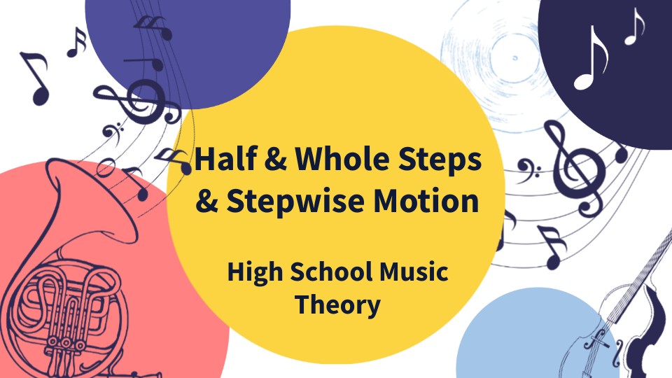 Half & Whole Steps & Stepwise Motion | Genially