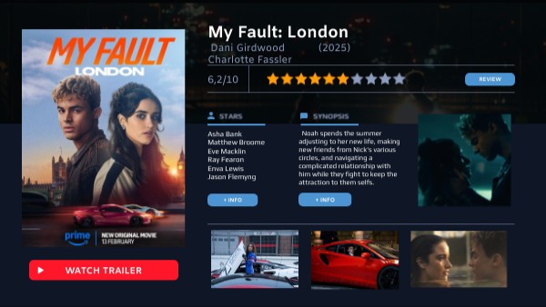 My Fault: London | Genially