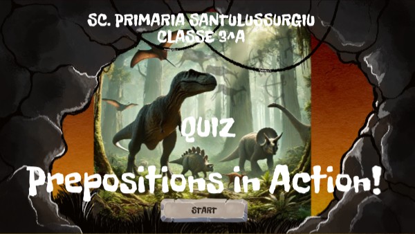 Prepositions in Action! | Genially