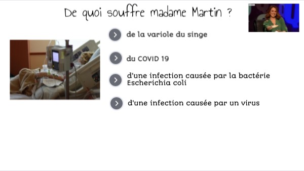 De quoi souffre madame Martin ? | Genially