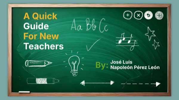 A Quick Guide For New Teachers - CASS | Genially