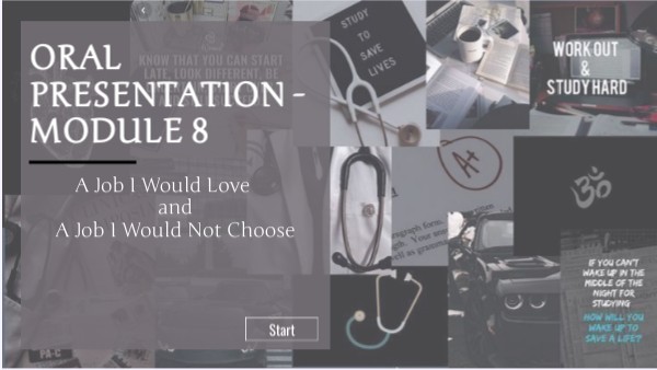 Oral Presentation - Module 8 | Genially