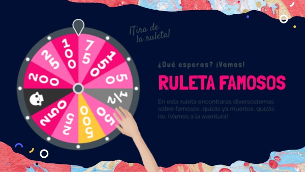 RULETA Famosos | Genially