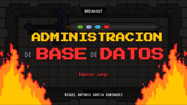 BASE DATOS | Genially