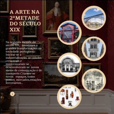 A arte na 2ª metade do século XIX | Genially