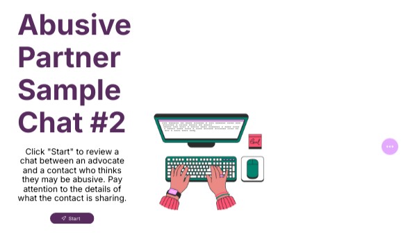 Sample Chat 2 - Abusive Partner | Genially