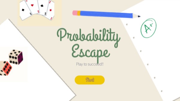 Probability Escape | Genially