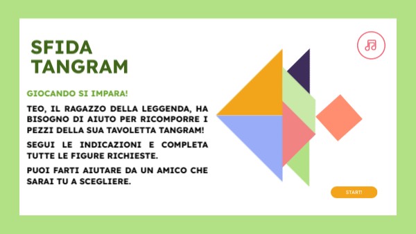 Sfida Tangram | Genially