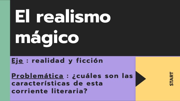 El realismo mágico | Genially