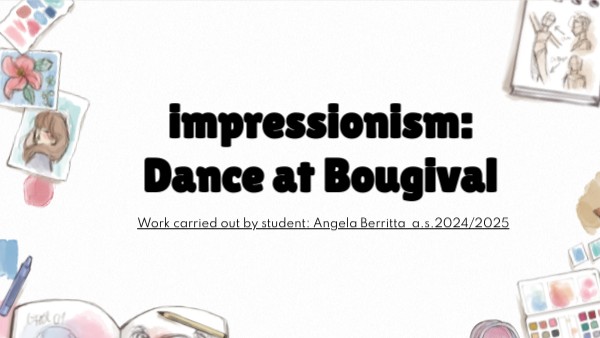 impressionism: Dance at Bougival | Genially