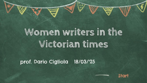Women writers in the Victorian times | Genially