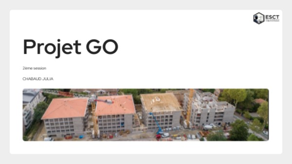 Projet GO | Genially