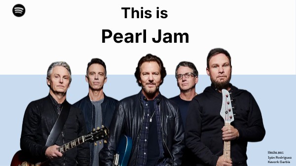 Pearl Jam | Genially