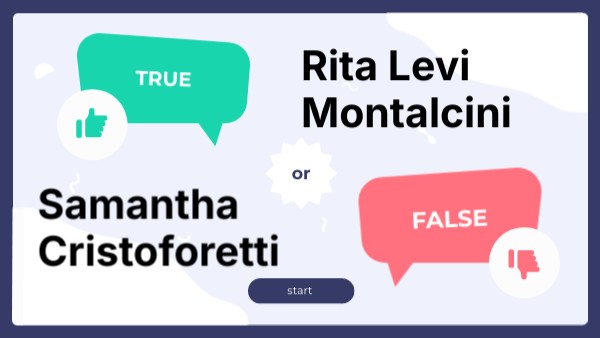 Rita Levi Montalcini | Genially