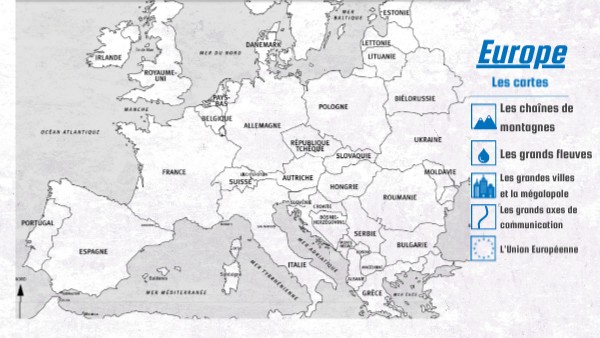 cartes interactives Europe | Genially