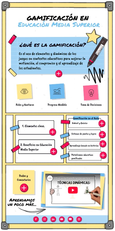GAMIFICACIÓN EN Educación Media Superior | Genially