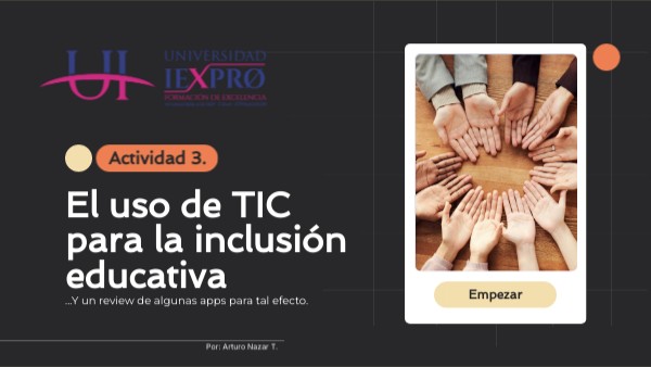 El uso de TIC para la inclusión educativa | Genially