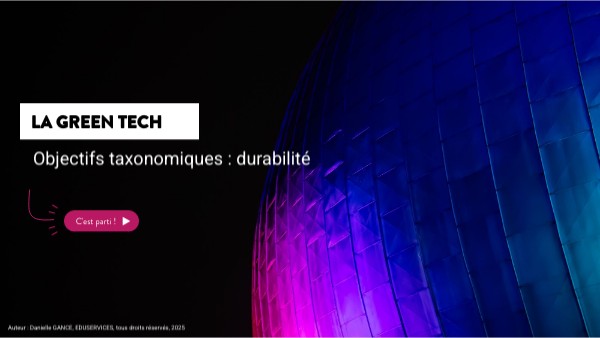 Obj taxonomiques-durabilité | Genially