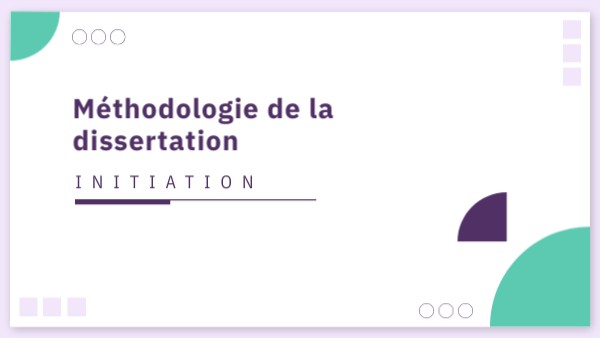 Méthodologie de la dissertation | Genially