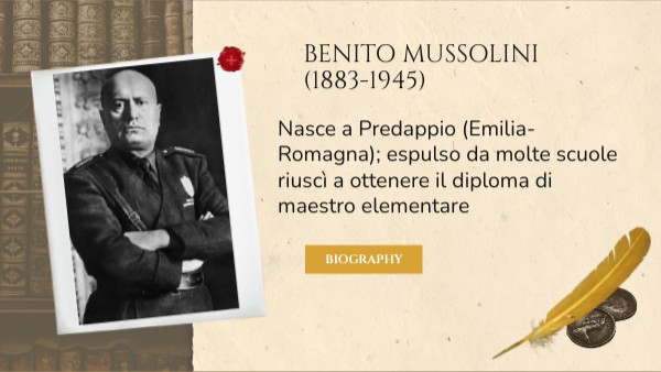 Bio Mussolini | Genially