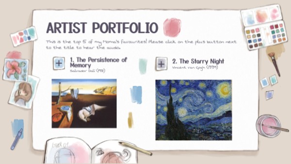 Artist Portfolio | Genially