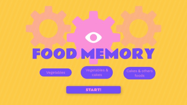 FOOD MEMORY | Genially