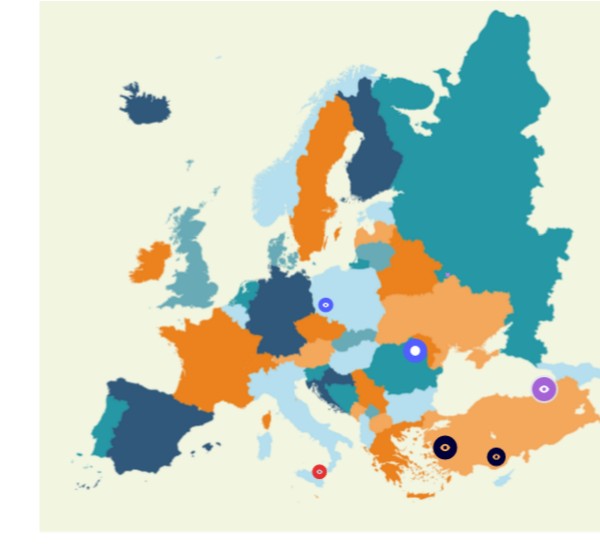 Map of our project | Genially