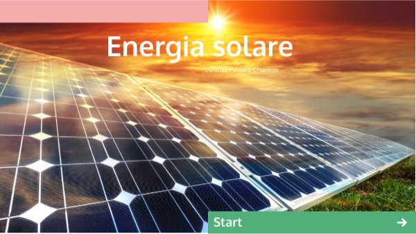 Energia solare | Genially