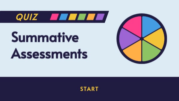 Summative Assessment Video Quiz | Genially