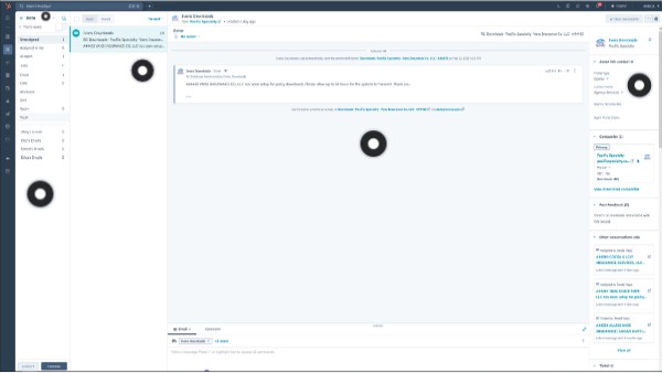 HubSpot Dept. Inbox View | Genially
