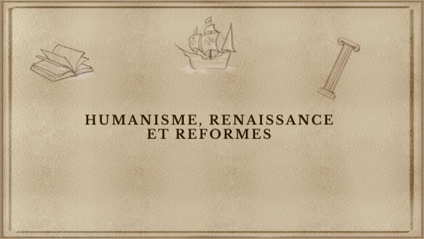 Humanisme et renaissance | Genially