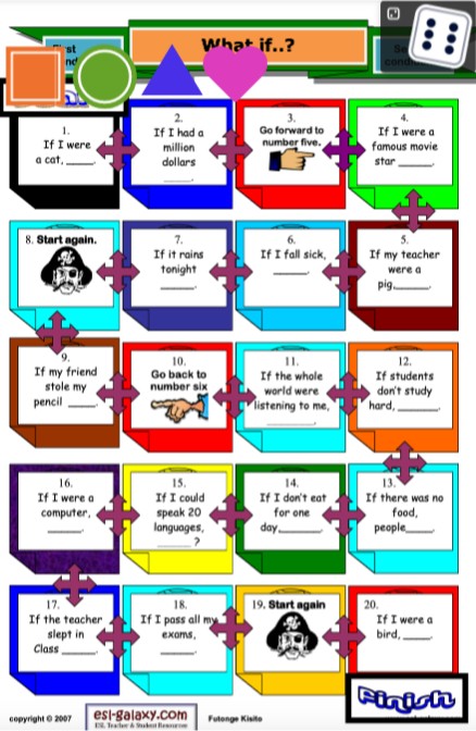 Board Game Conditionals | Genially