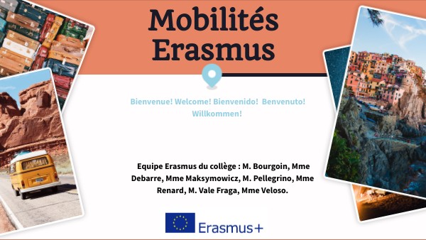 Mobilités Erasmus | Genially