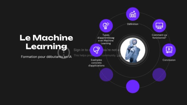 Le Machine Learning | Genially