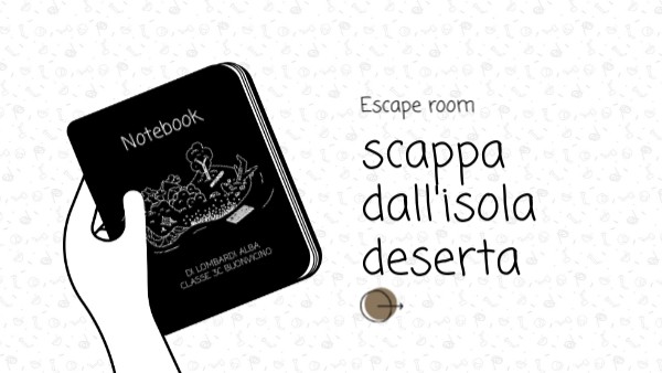 scappa dall'isola deserta di Alba | Genially