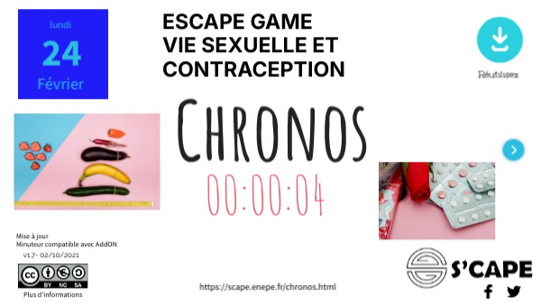 ESCAPE GAME VIE SEXUELLE ET CONTRACEPTION | Genially