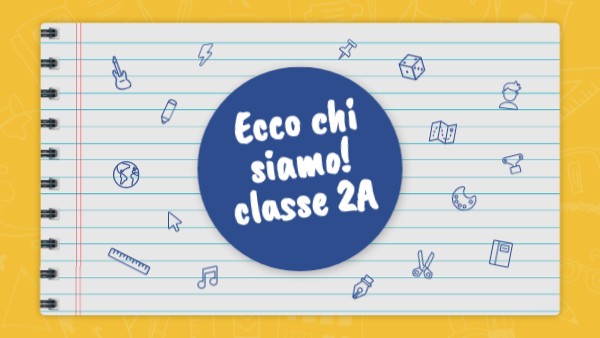 Ecco chi siamo! classe 2A | Genially