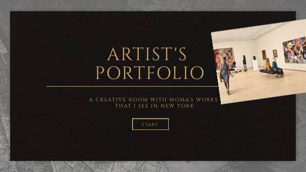 Artist's portfolio | Genially