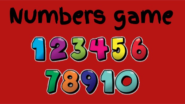 Numbers Game | Genially
