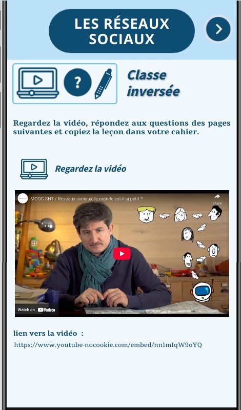 CLASSE INVERSÉE - CHAPITRE 3 | Genially