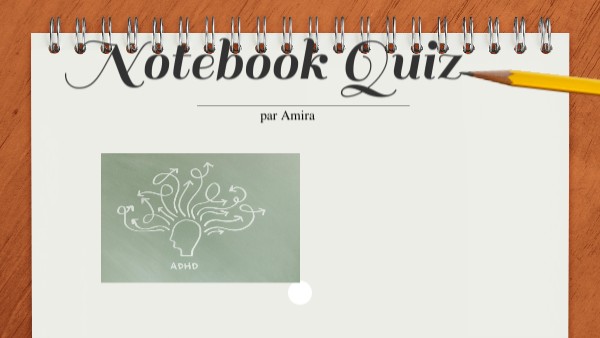 Notebook Quiz | Genially